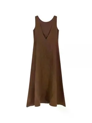 CO.GO Sleeveless Flared Long Dress