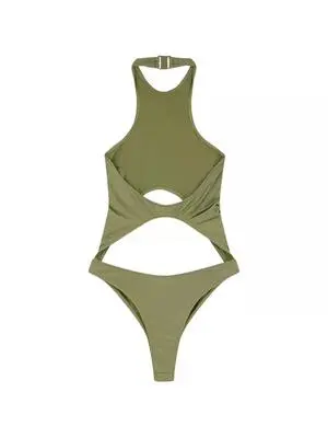 VENUJA Cut-out Halterneck Swimsuit
