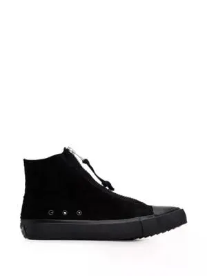Undercover Zip-front High-top Sneakers - Black