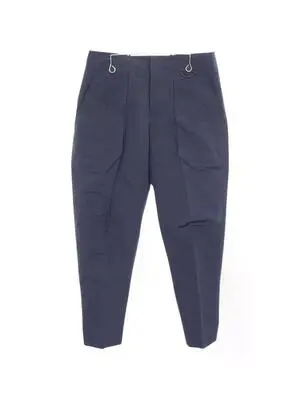 Dior 2010s Cotton Trousers - Blue