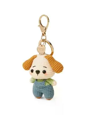 TWINSET Crochet Dog Keyring