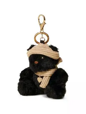 TWINSET Faux-fur Bear Key Ring