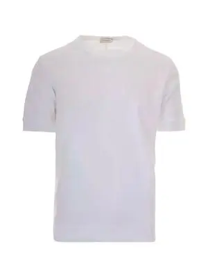 PAOLO PECORA Crew-neck Short-sleeve T-shirt - White
