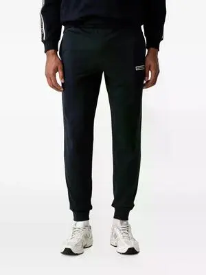 EA7 Logo-tape Track Pants - Blue