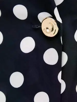 Joseph Ribkoff Polka-dot Wrap-style Top