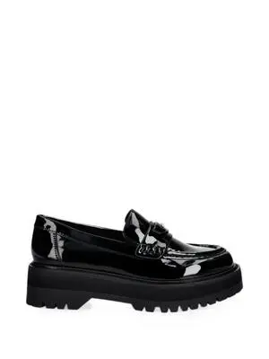 Dkny Belisa Chunky-sole Loafers - Black