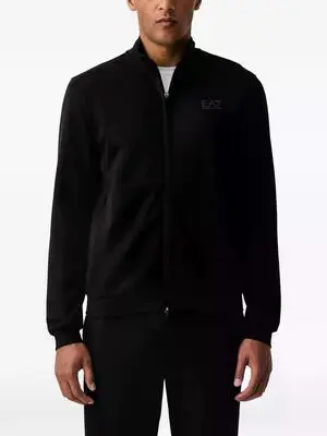 EA7 Logo-print Zip-up Tracksuit