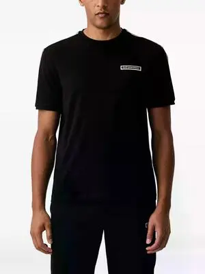 EA7 Logo-tape T-shirt - Black
