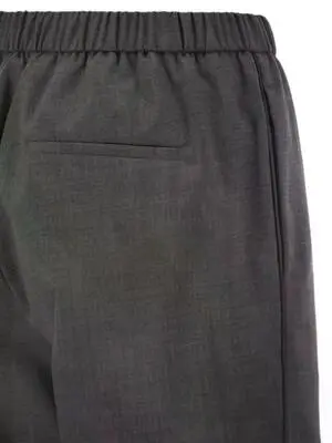 Peserico Elasticated-waist Straight-leg Trousers