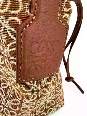 Loewe Anagram Jacquard Cubi Shoulder Bag