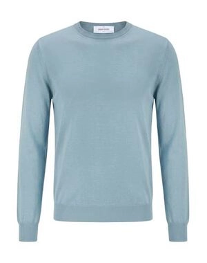 GRAN SASSO Sweater Light Size Virgin Wool - Blue