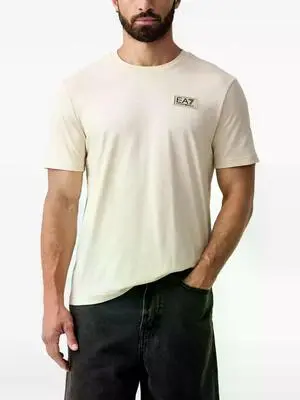 EA7 Logo-patch T-shirt - White