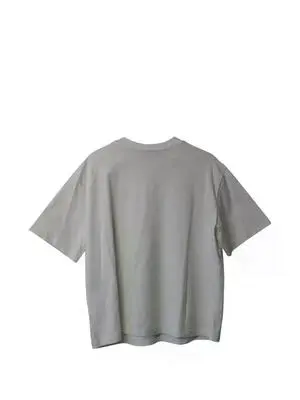 Alexander McQueen Button-embellished Cotton T-shirt