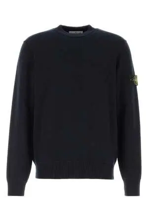 Stone Island STONE ISLAND Midnight Wool Sweater Blue