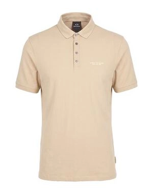 Armani Exchange Polo Shirt Size Cotton - Beige