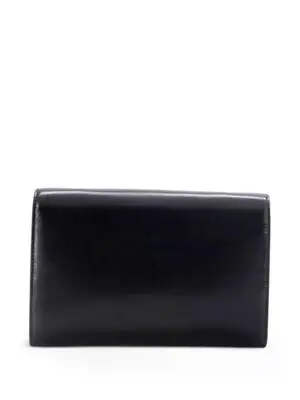 Saint Laurent Classic Monogram Flap Chain Wallet Leather Clutch Bag