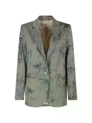 FORTE_FORTE Le Bambou Secret Single-breasted Blazer