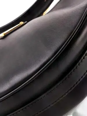 Prada Arque Half Moon Leather Small Hobo Bag