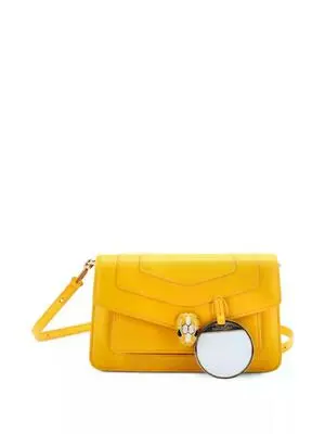 BVLGARI Serpenti Forever East West Leather Small Shoulder Bag