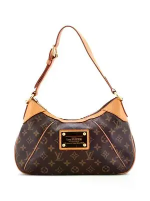 LOUIS VUITTON Thames Handbag Monogram Canvas Pm Shoulder Bag - Brown
