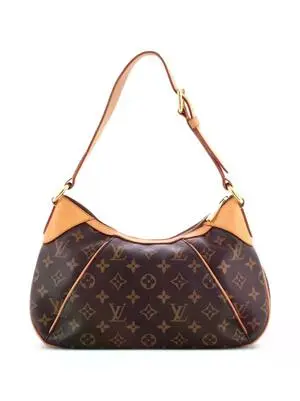 LOUIS VUITTON Thames Handbag Monogram Canvas Pm Shoulder Bag