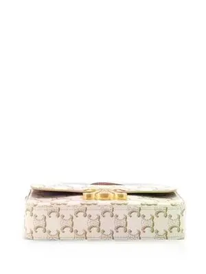 Celine Triomphe East-west Triomphe Coated Canvas Shoulder Bag