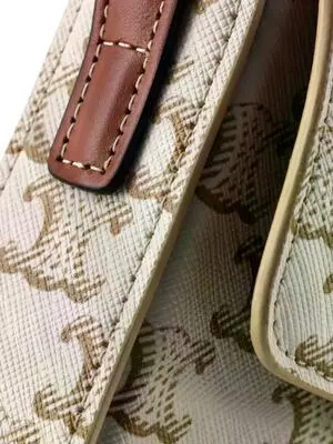 Celine Triomphe East-west Triomphe Coated Canvas Shoulder Bag