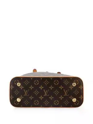 LOUIS VUITTON Monogram Canvas Mm Tote Bag - Brown