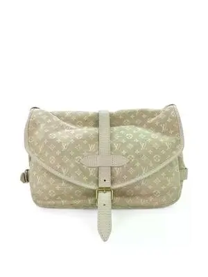 LOUIS VUITTON Monogram Saumur 30 Shoulder Bag - Neutrals
