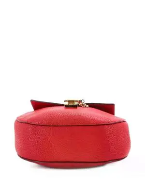 Chloé Drew Leather Small Crossbody Bag - Red