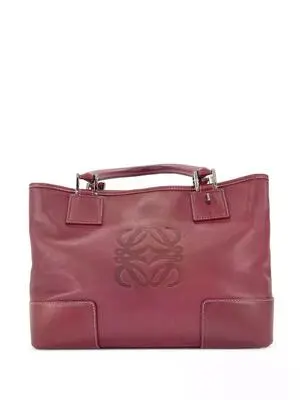 Loewe Amazona 28 Anagram Handbag - Red
