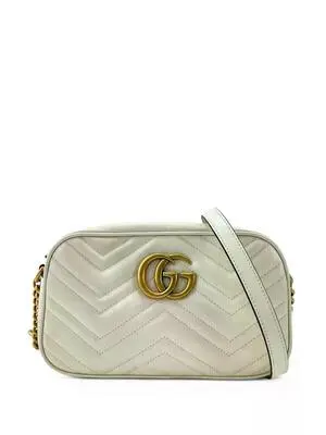 Gucci Gg Marmont Shoulder Bag - Neutrals