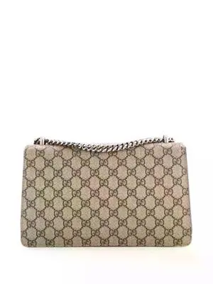 Gucci Dionysus Bag Gg Coated Canvas Small Shoulder Bag - Brown