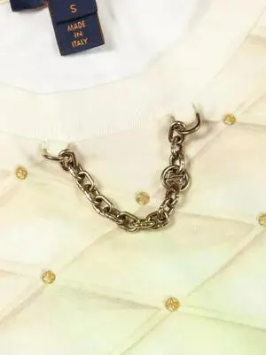 LOUIS VUITTON 2000s Chain-link T-shirt