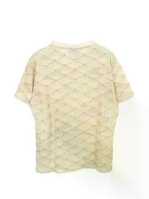 LOUIS VUITTON 2000s Chain-link T-shirt - Neutrals