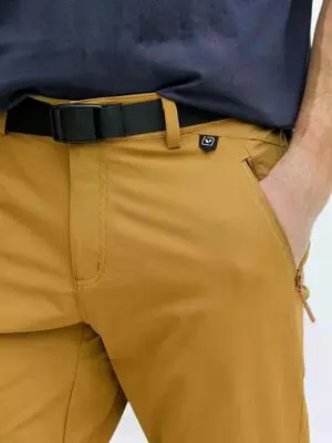 VIKING Expander Logo-print Zip-pockets Trousers