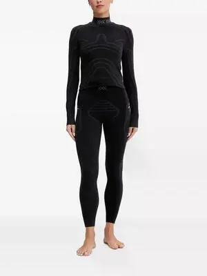 X-BIONIC Logo-print High-neck Top
