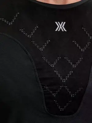 X-BIONIC Corefusion Run Logo-print Panelled T-shirt