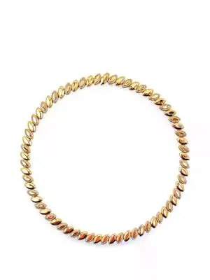 LADY D WORLD Lumineye Crystal-embellishment Necklace - Gold