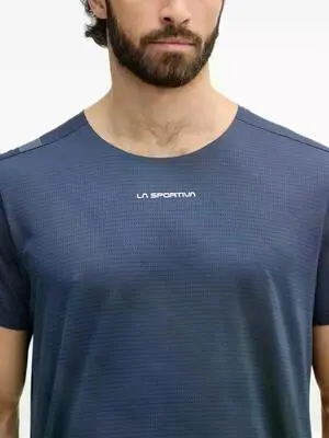 LA SPORTIVA Logo-print Perforated T-shirt