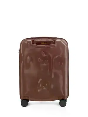 CRASH BAGGAGE Cabin Icon Dented Suitcase - Brown