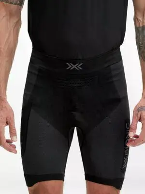 X-BIONIC Logo-print Panelled Shorts