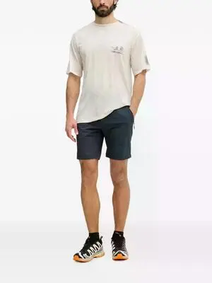 VIKING Expander Logo-print Zip-pocket Shorts - Blue