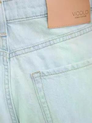 VICOLO Wide-leg Denim Jeans