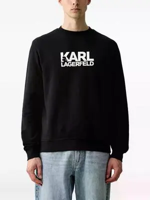 Karl Lagerfeld Logo Print Sweatshirt