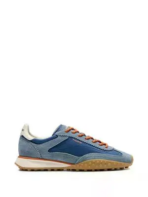 HOFF Bridge Mkii Panelled Suede-trim Sneakers - Blue