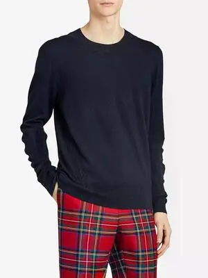 Burberry Check Detail Sweater