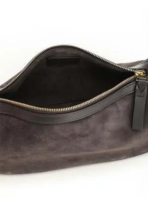 Bottega Veneta Suede And Nappa Intrecciato Shoulder Bag