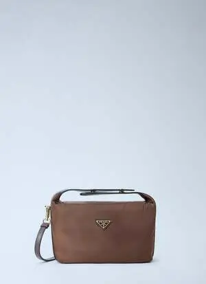 Prada Re-nylon Chérie Mini Handbag - Brown