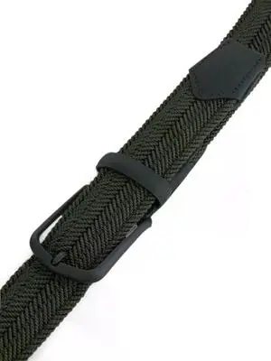 Boggi Milano Woven Stretch Viscose Blend Belt